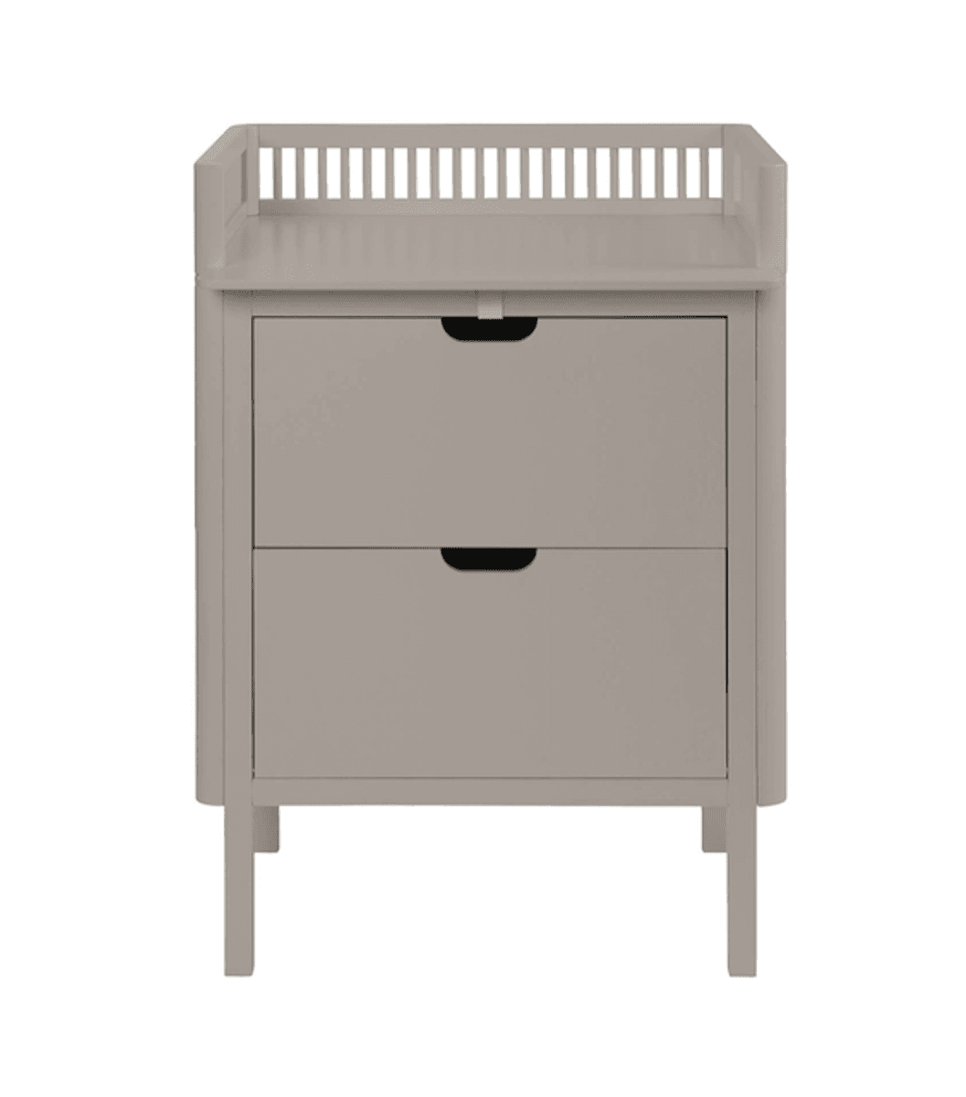 Sebra | Seng Baby & Jr. + Stellekomode | Jetty Beige - Rudo.no